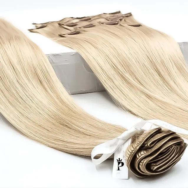 Haarverlängerung mit Echthaar Extensions